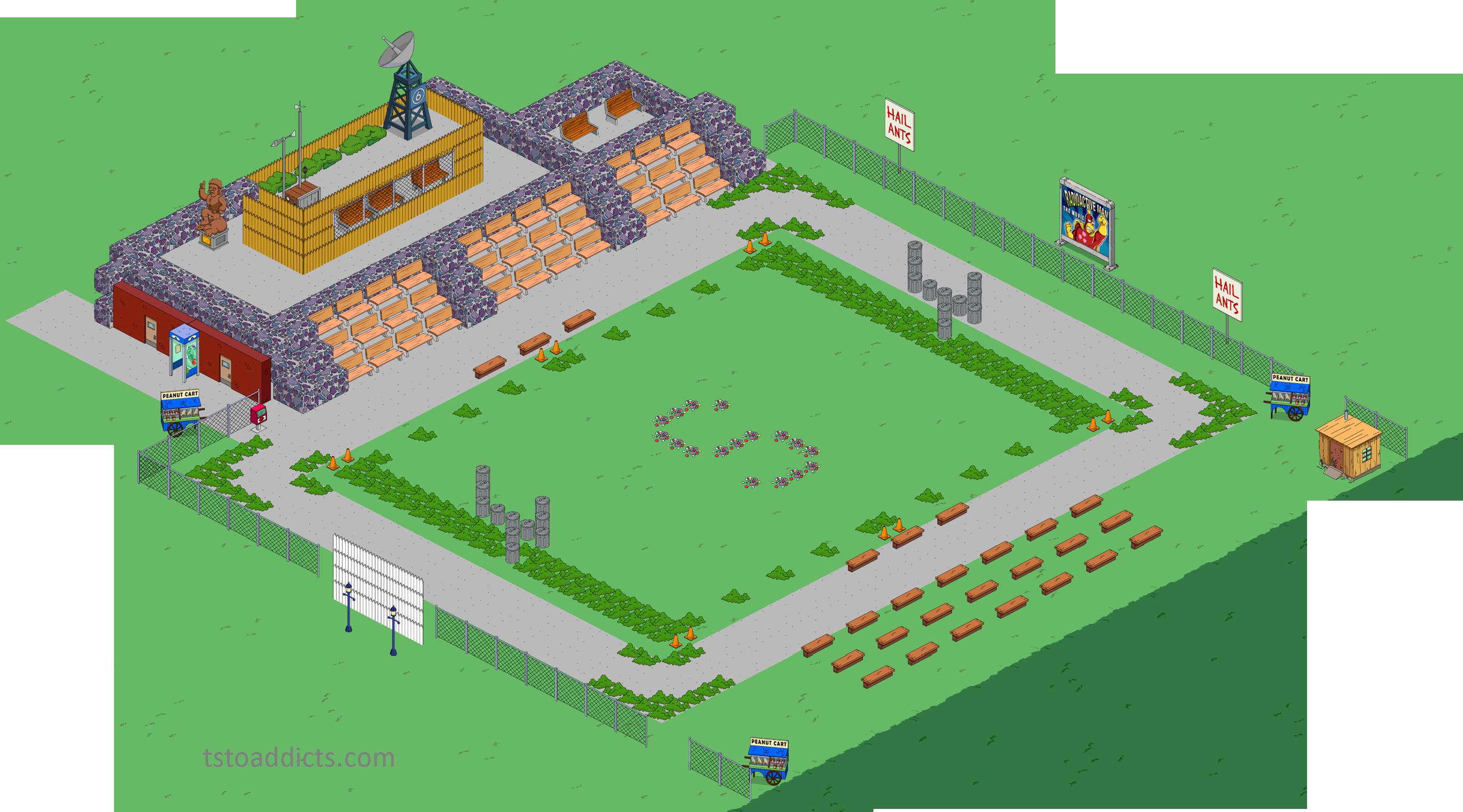 3D 101- H.S. Football FieldThe Simpsons Tapped Out AddictsAll Things ...