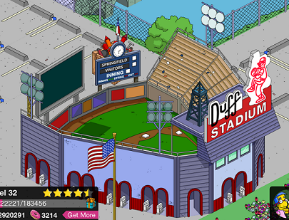 Should I Spend Donuts On Duff Stadium?The Simpsons Tapped Out ...