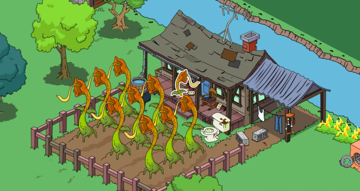 If I Plant Triffids, Will They End My Game?The Simpsons Tapped Out ...
