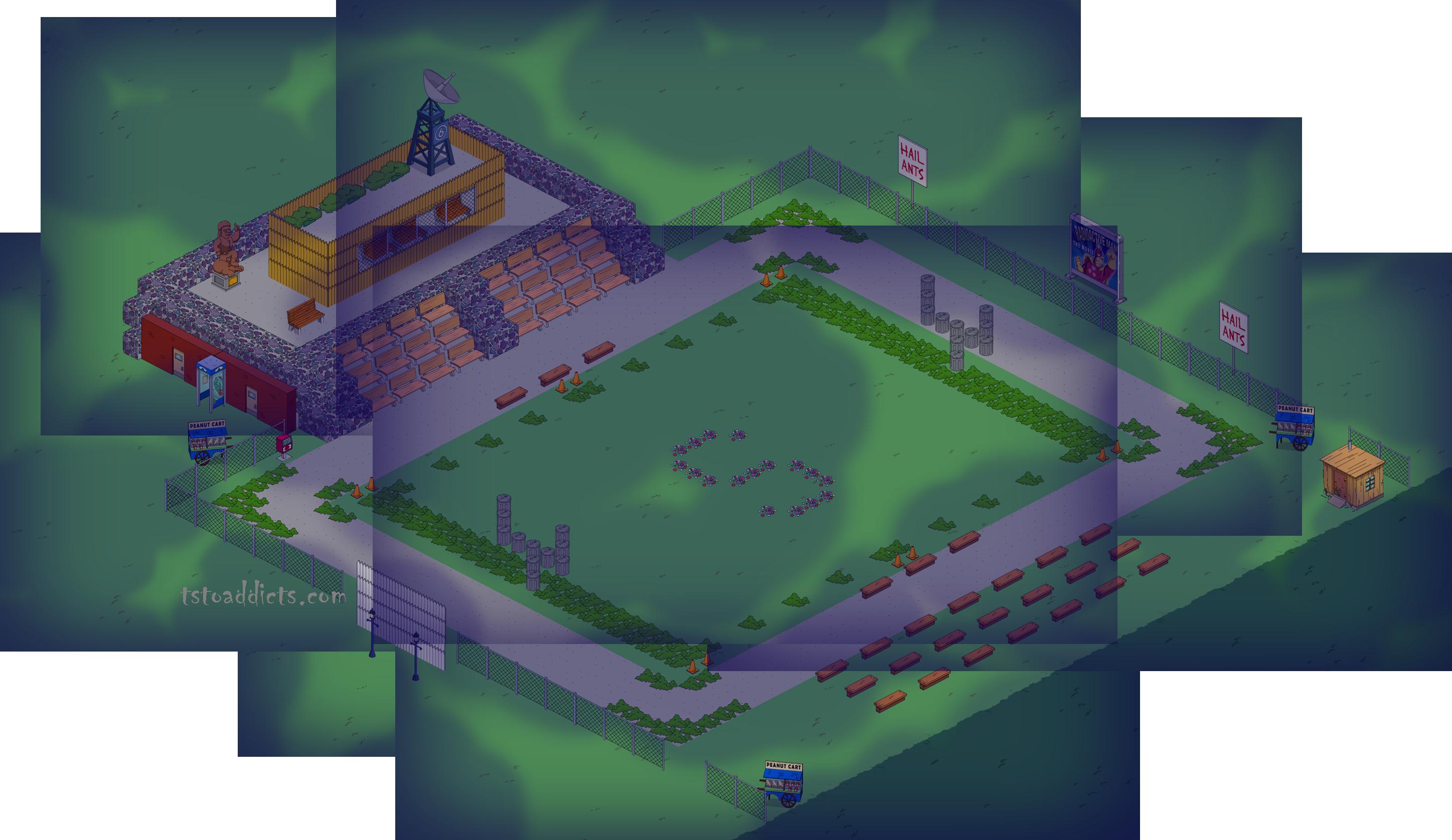 3D 101- H.S. Football FieldThe Simpsons Tapped Out AddictsAll Things ...