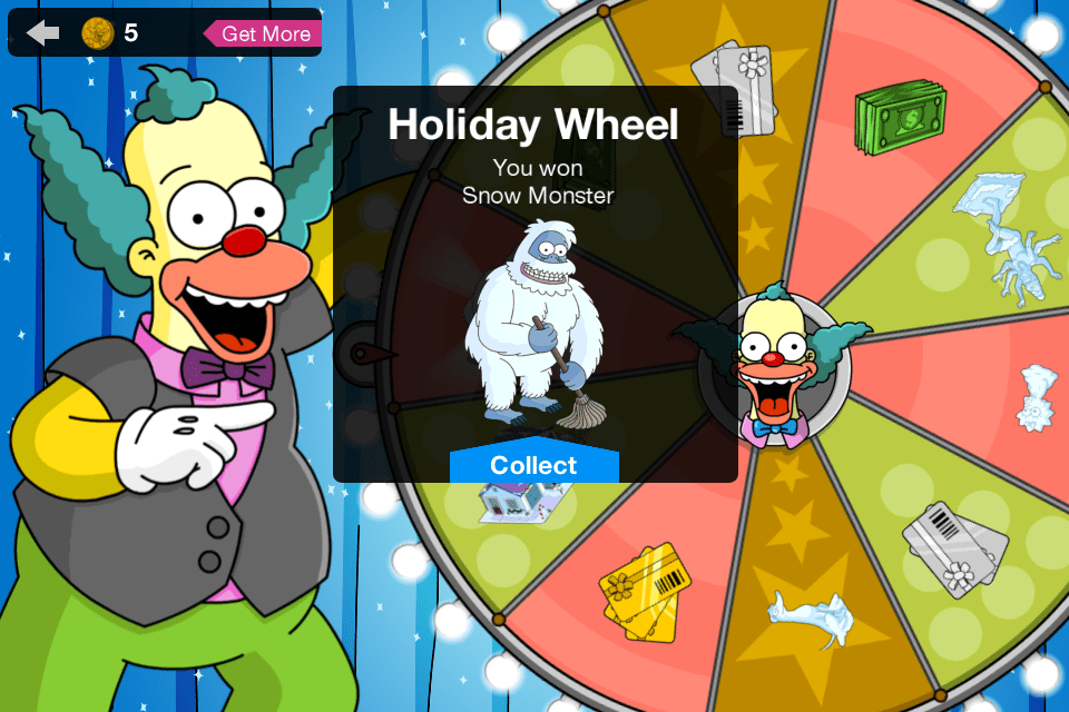 Where did THAT come from – Snow MonsterThe Simpsons Tapped Out ...