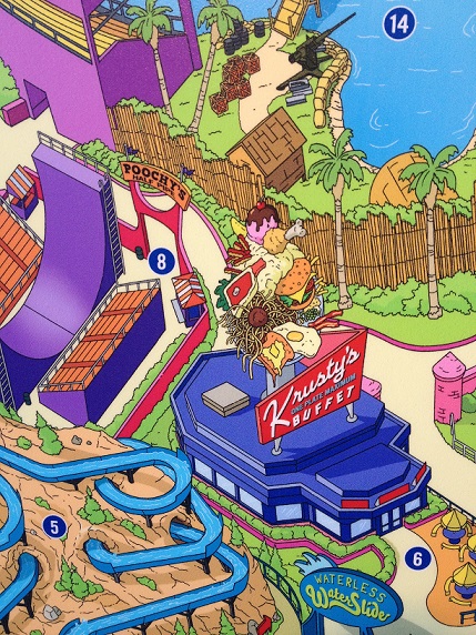 Krustyland Map