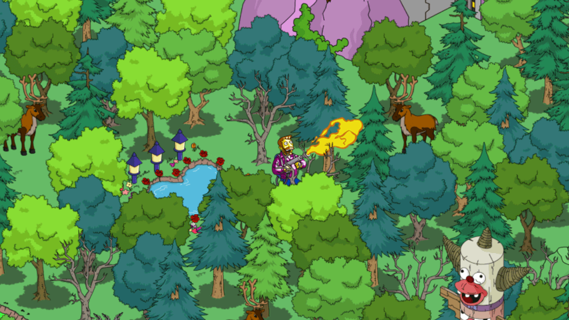 Springfield Showoff: Watcher In The WoodsThe Simpsons Tapped Out ...