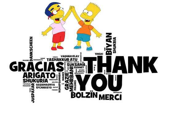 Thank You! Thank You! From Me To You!!The Simpsons Tapped Out ...