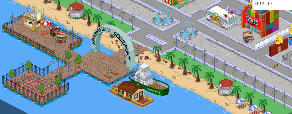 Springfield Showoff: Squidport!The Simpsons Tapped Out AddictsAll ...