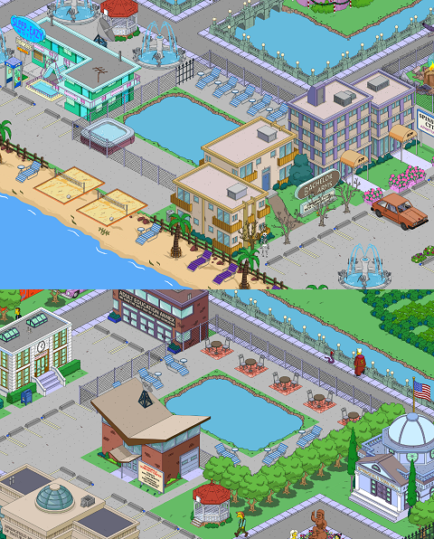 Simple Town Designs: It’s All About PerspectiveThe Simpsons Tapped Out ...