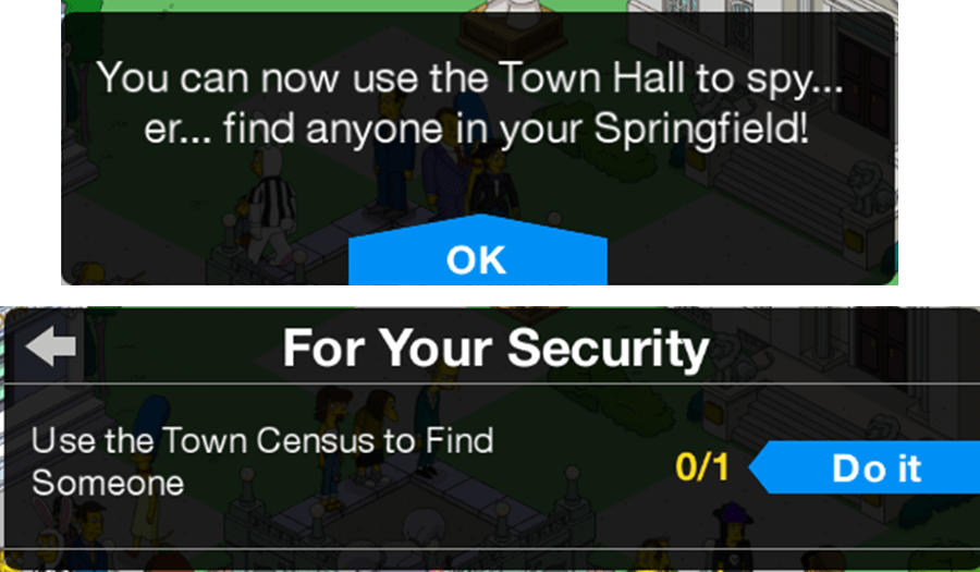 NEW!! Town Hall Player Locator!The Simpsons Tapped Out AddictsAll ...