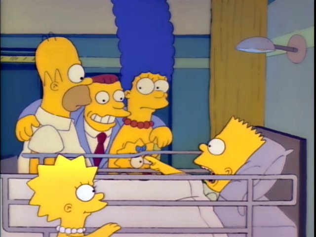 Totbox’s Throwback Thursday: S2 E10 Bart Gets Hit by a CarThe Simpsons ...