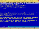 Home Turbo Pascal With Dosbox