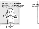 Backend Developer Doing Css
