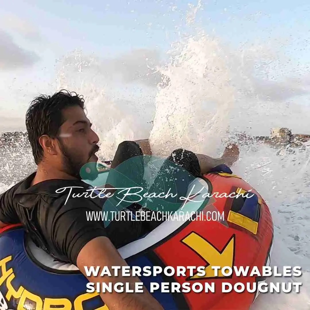 Watersports Towable Donut One Person - Turtle Beach Huts