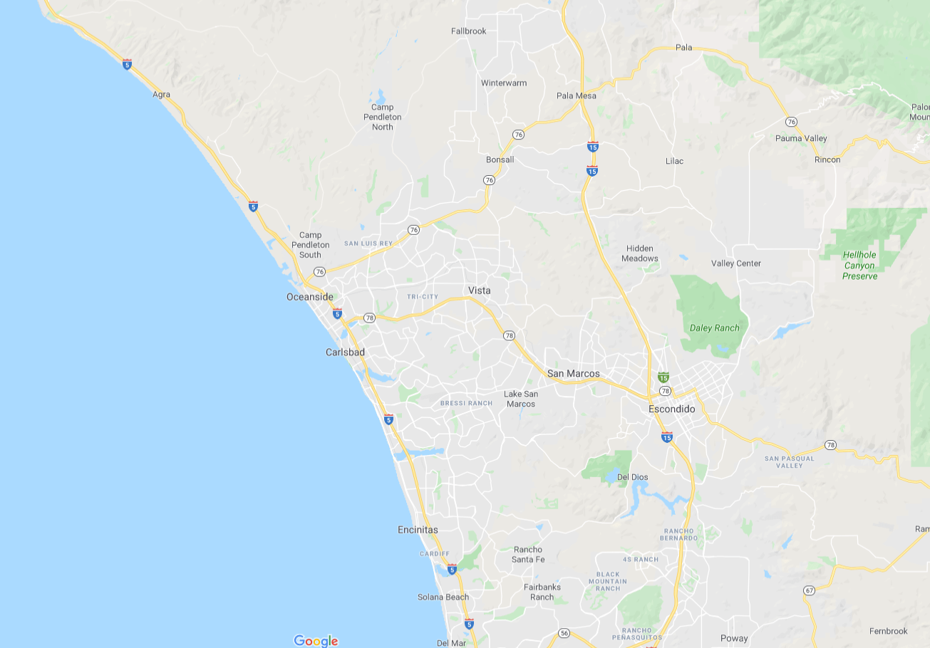 cali map – TurtleSloth