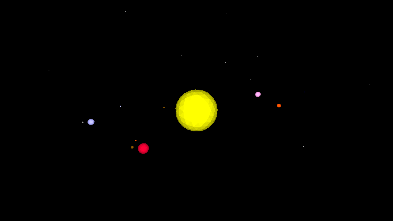 Solar System Simulation - turtleSpaces