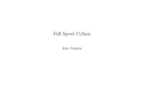 Pdf Full Speed Python