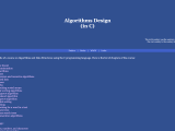 Algorithms Design In C Data Structures Programming Online