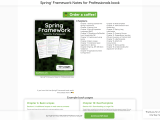 Spring Framework Notes For Professionals Online Playground