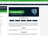 Comprehensive Postgresql Tutorial Database Management Sql Queries