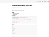 Introduction To Python Beginner Python Course Online Playground
