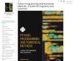 Python Programming And Numerical Methods A Guide For Engineers And