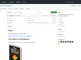 Tiny Python 3 6 Notebook Python Programming Guide Online Playground