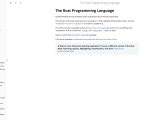 The Rust Programming Language Online Playground
