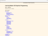 Learning Modern 3d Graphics Programming Online Playground