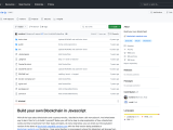 Build Your Own Blockchain In Javascript Online Playground