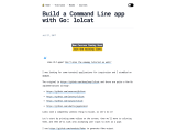 Build A Command Line App With Go Lolcat Online Playground