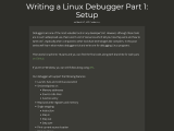 Writing A Linux Debugger C Systems Programming Online Playground