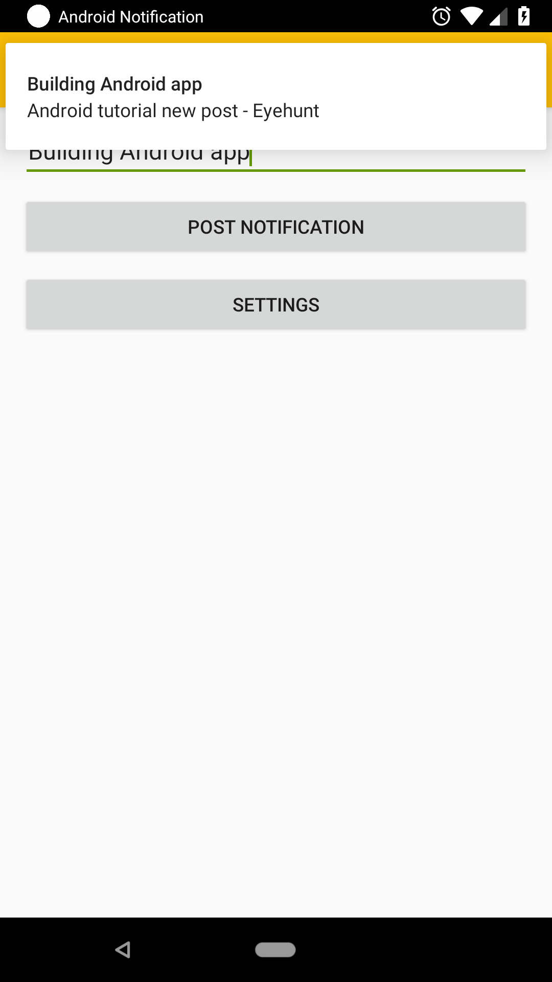 Android Notification New features in Android 8.0+ - EyeHunts 2019