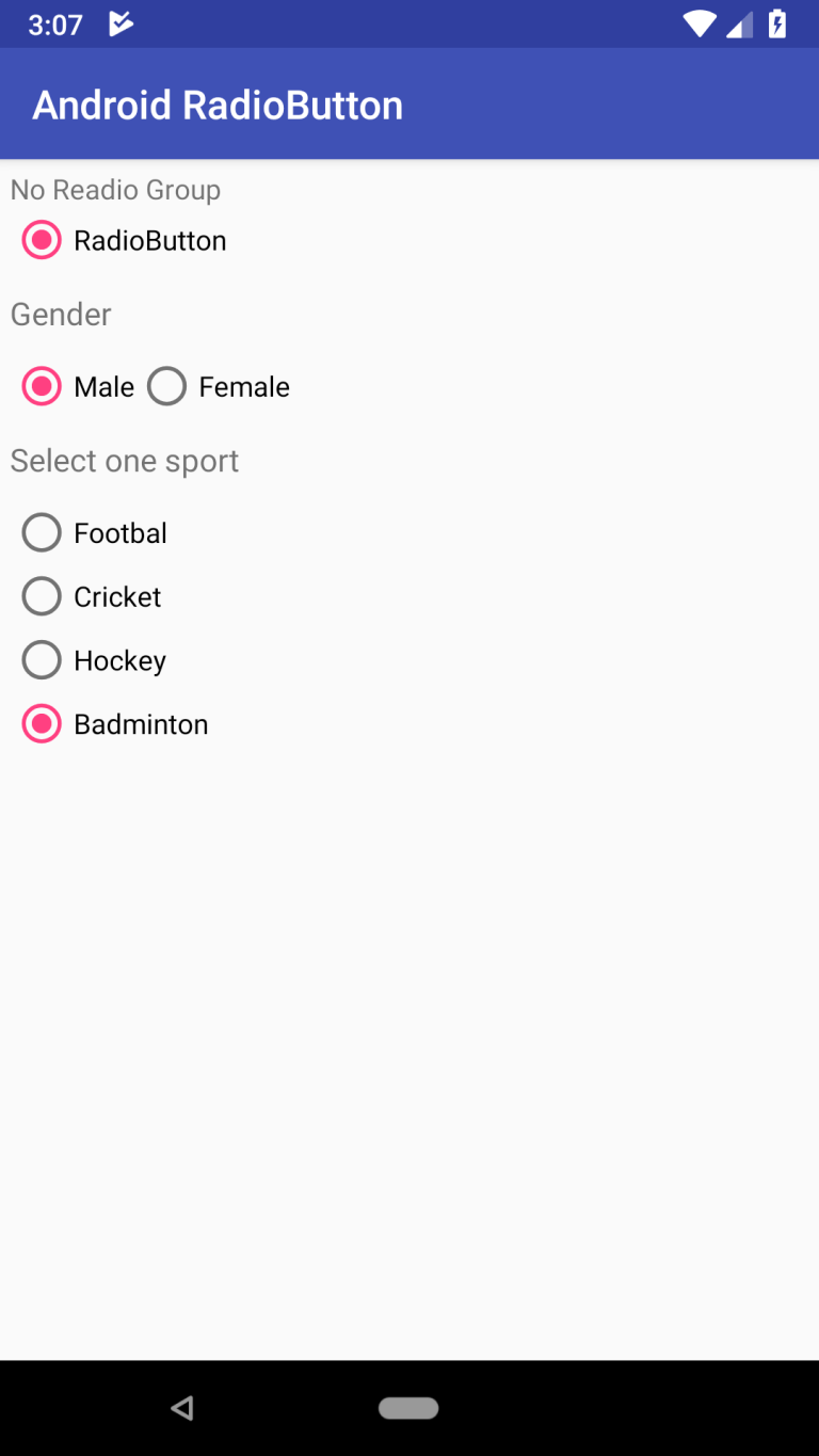 Android Radiobutton And Radiogroup With Example In Kotlin Eyehunts