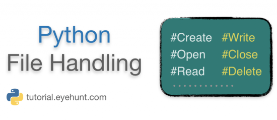 Python File Handling Introduction | Create, Write, Read, Delete