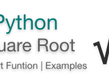 Python Square Root Python Sqrt Function Example Math Eyehunts