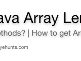 Java Array Length Method Examples Eyehunts