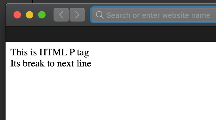 HTML P Tag | HTML Paragraph Tag | Break, Font Size, Line space, Indent