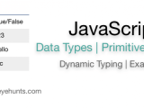Javascript Data Types And Examples Dynamic Typing Eyehunts