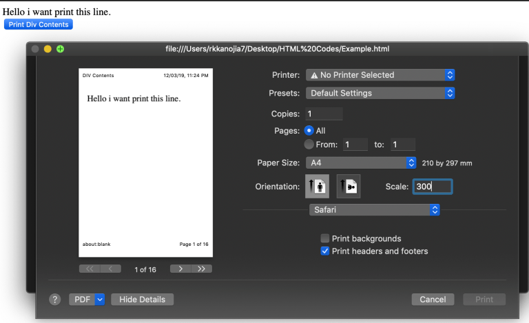 JavaScript Print to Console | Object | Div | Page | Button - EyeHunts