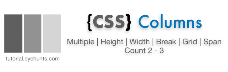 Css Columns Multiple Height Width Break Grid Span Count 2 3