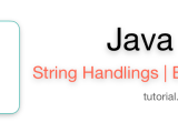 String Handling In Java Substring Concat Split Examples Eyehunts
