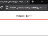 Horizontal Align Css Horizontally Center A Div Html Code Eyehunts