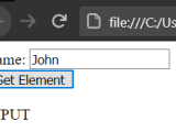 Javascript Get Element By Name Method Example Code Eyehunts