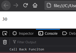 Javascript Code To Add Two Numbers Using Call Back Function | Example