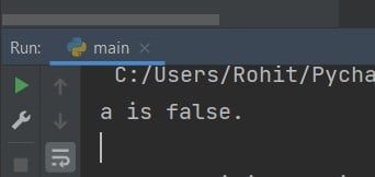 Python if not Boolean | Simple Example code - EyeHunts