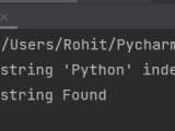 Find Substring In String Python Example Code Eyehunts
