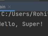 Super Keyword In Python Example