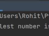 Write A Python Program To Get The Smallest Number From A List