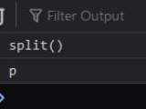 Javascript String Split Method