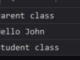 Javascript Class Inheritance Example Code