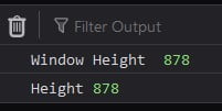 JavaScript outerHeight | Property