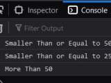 Javascript Less Than Or Equal To Operator